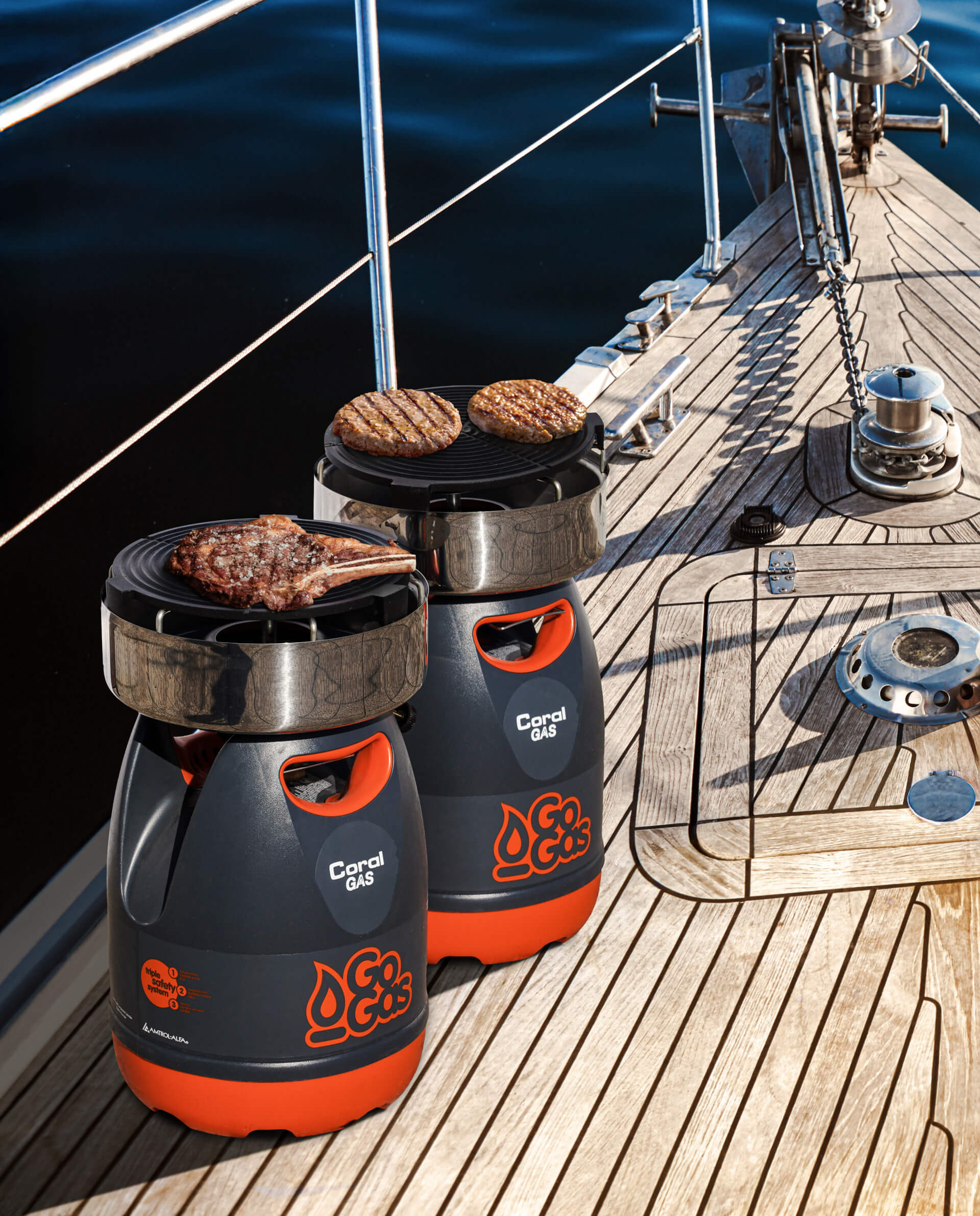 LPG Solutions for Sailing Yachts and Boats by Coral Gas - Coral Gas